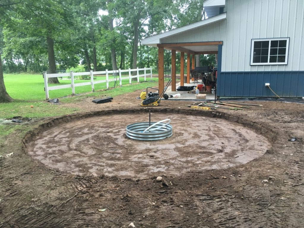 Fire Pit Installation in Kalamazoo | Platinum Ponds & Landscaping